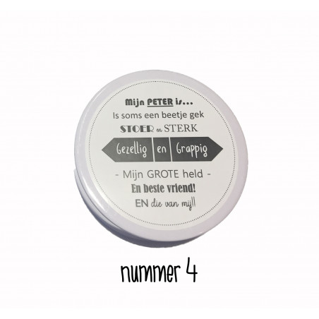 Sleutelhanger Peter superheld - rood